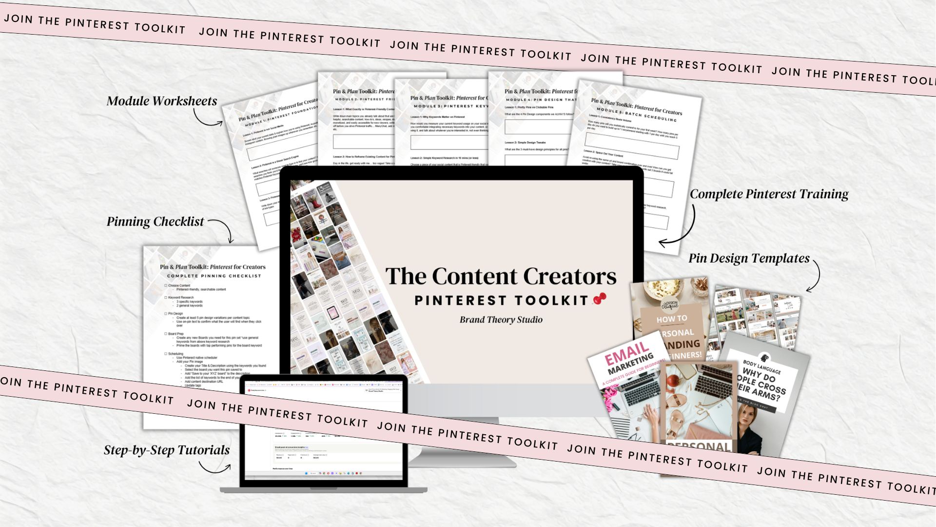 Pinterest Toolkit - Brand Theory Studio